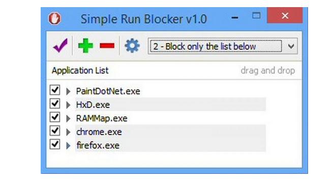 Blochează executarea programelor în Windows
