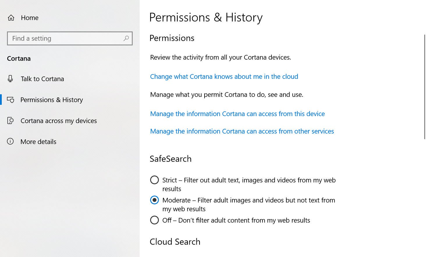 Ce știe Cortana din Windows 10 despre tine?