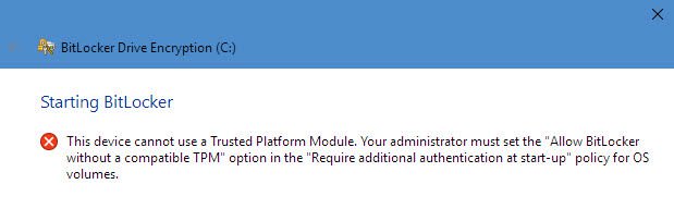 Criptare date pe hard disk în Windows 10 cu BitLocker