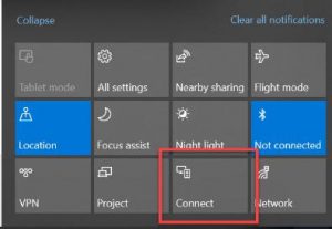 Proiectare ecran wireless în Windows 10 cu Miracast