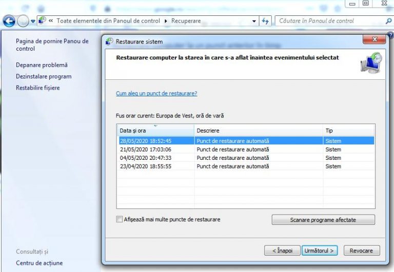 Care este diferența dintre restaurare și formatare?