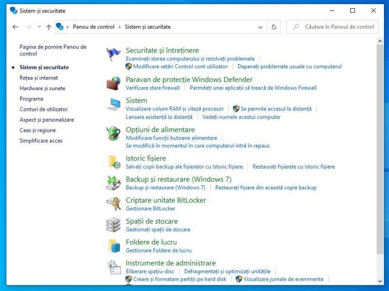 Unde văd ce versiune de Windows am?