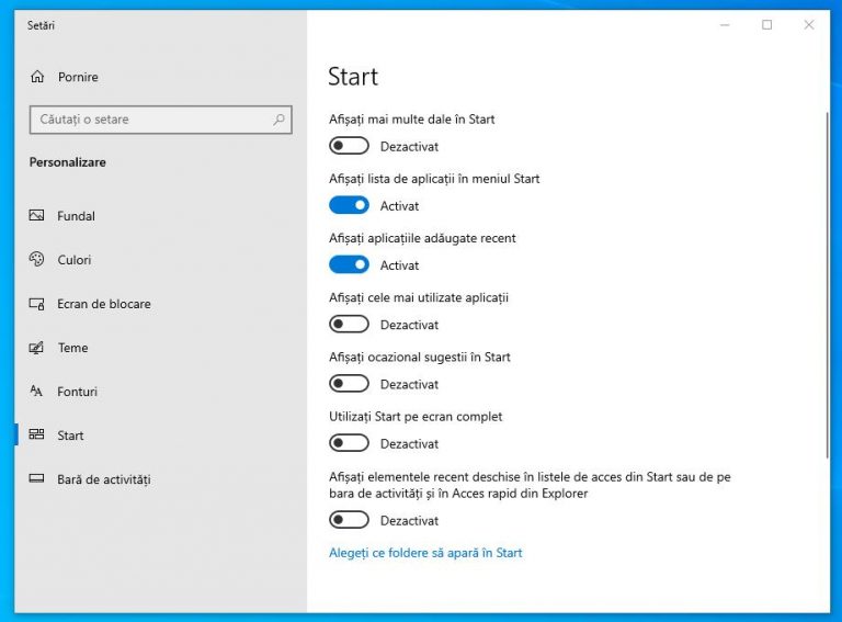 Butonul Start Windows 10 nu funcționează - OmulBun.com